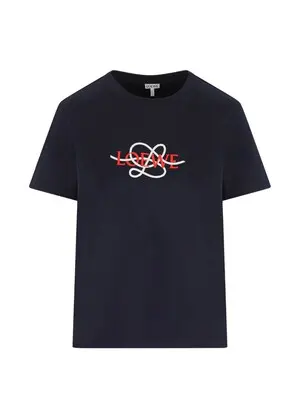 Loewe Logo Cotton T-shirt