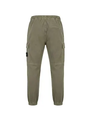 Stone Island Cotton Cargo Trousers