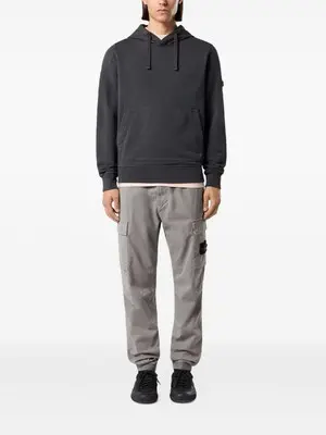 Stone Island Cotton Cargo Trousers - Grey