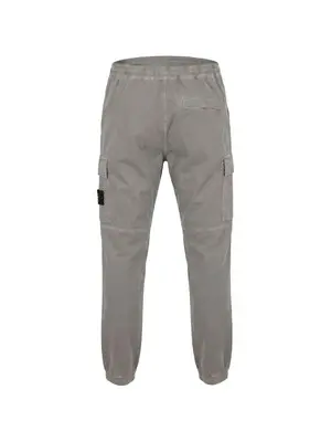 Stone Island Cotton Cargo Trousers - Grey