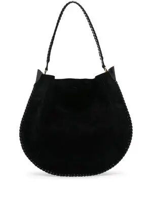Isabel Marant Étoile Oskan Soft Leather Hobo Bag - Black