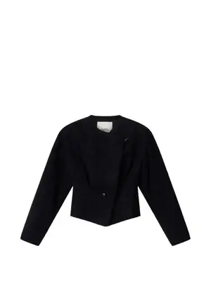 Isabel Marant Étoile Suna Wool Blend Jacket - Black