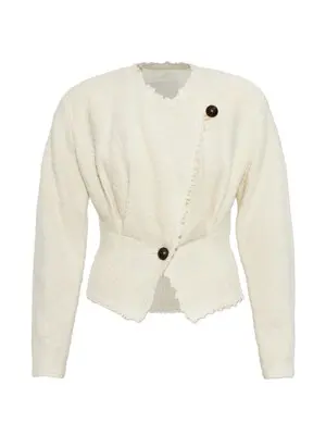 Isabel Marant Étoile Suna Wool Blend Jacket - Beige