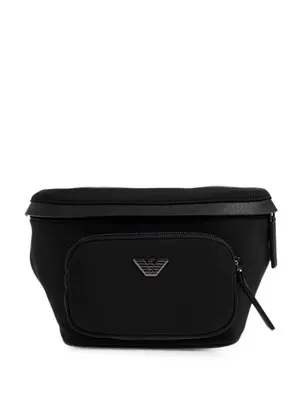 Emporio Armani Logo Belt Bag - Black