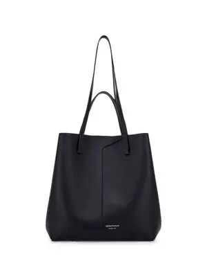 Emporio Armani Medium Leather Tote Bag