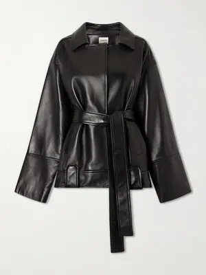 Khaite Alder Leather Jacket