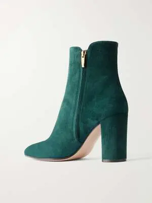 GIANVITO ROSSI 85 Suede Ankle Boots
