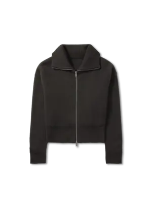Axel Arigato Verve Zip-up Cardigan - Dark Grey