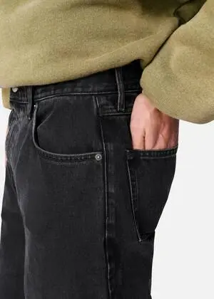 Axel Arigato Zine Relaxed-fit Jeans - Black