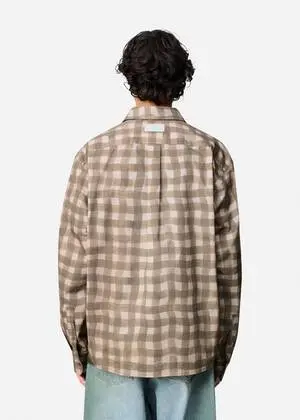 Axel Arigato Distort Gingham Shirt