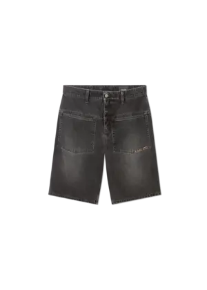 Axel Arigato Invert Denim Shorts - Dark Grey