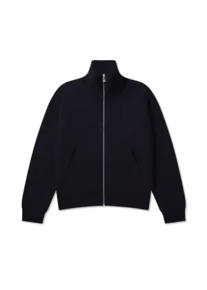 Axel Arigato Core Zip-up Sweater - Navy