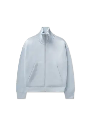 Axel Arigato Core Zip-up Sweater - Light Blue
