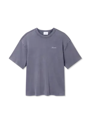 Axel Arigato Honor Washed T-shirt - Smoke Grey