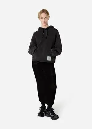 Axel Arigato Column Crochet Skirt - Black