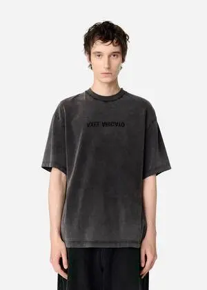 Axel Arigato Distort Washed T-shirt - Black