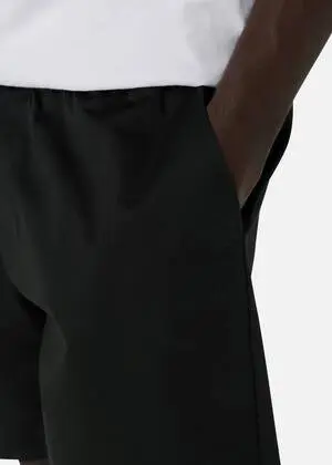 Axel Arigato Stitch Embroidered Cotton Shorts
