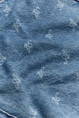 Axel Arigato Dune Script A Denim Bag