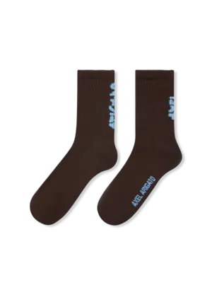 Axel Arigato Floral Jacquard Socks - Pinecone