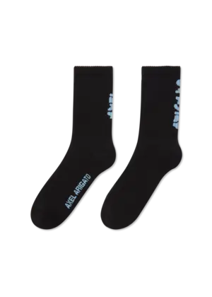 Axel Arigato Floral Jacquard Socks - Black