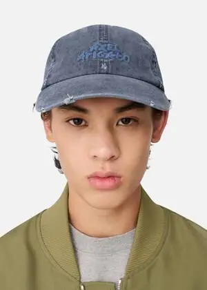Axel Arigato Washed Cotton Baseball Cap With Embroidered Logo
