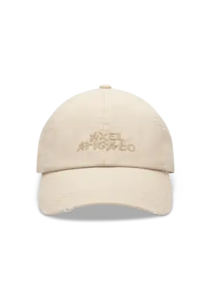 Axel Arigato Floral Washed Cap - Beige