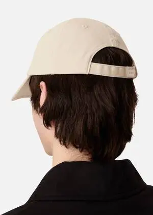 Axel Arigato Washed Cotton Baseball Cap With Distressed Seams