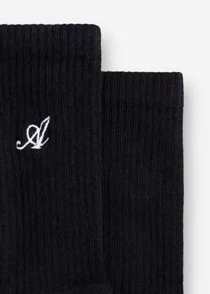 Axel Arigato Signature Tube Socks - Black