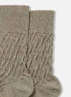 Axel Arigato Cable Mélange Socks