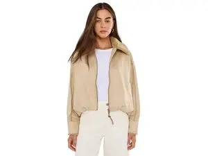 UGG Coleta Bubble Jacket Coat Arugula - Bone