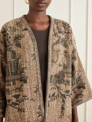 Etro Kesa Embroidered Bouclé Jacket