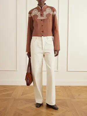 Alix Of Bohemia Clarke Clove Spur Cropped Jacket