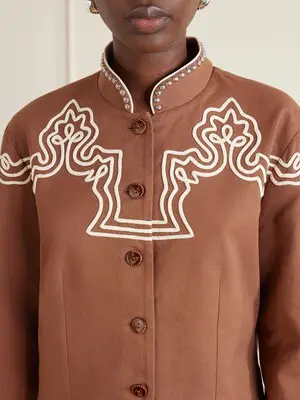 Alix Of Bohemia Clarke Clove Spur Cropped Jacket