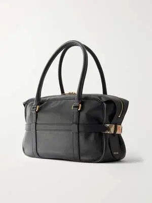 Burberry Embellished Leather Shoulder Bag