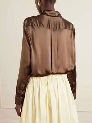 ABADIA Satin Bodysuit