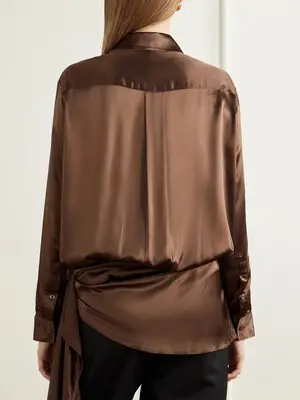 ABADIA Satin Bodysuit