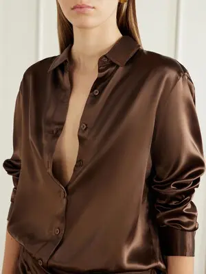 ABADIA Satin Bodysuit
