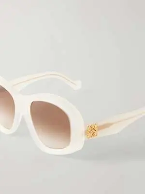 Loewe Anagram Round-frame Sunglasses