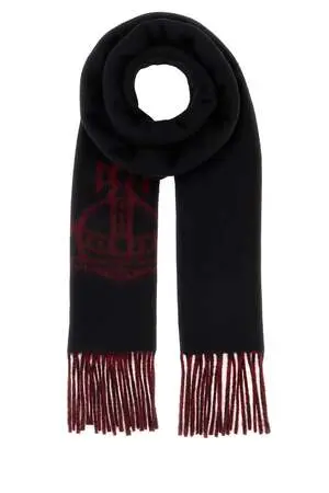 VIVIENNE WESTWOOD Wool Scarf - Black