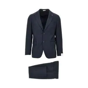 BRERAS Single-breasted Wool Tailored Suit