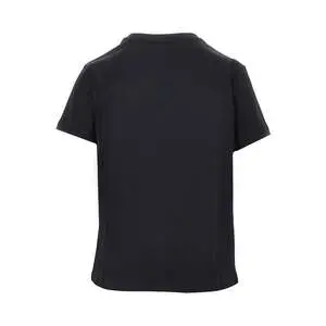 A.p.c. Short-sleeve Cotton Jersey T-shirt With Logo Embroidery - Black
