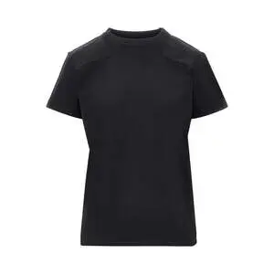 Phoebe Philo Cotton And Lyocell T-hirt With Patch - Black