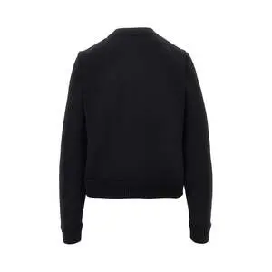 Moncler Padded Nylon And Knitted Cardigan