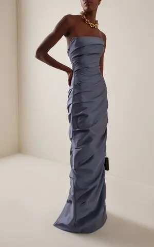 MARMAR HALIM Exclusive Satin Gown