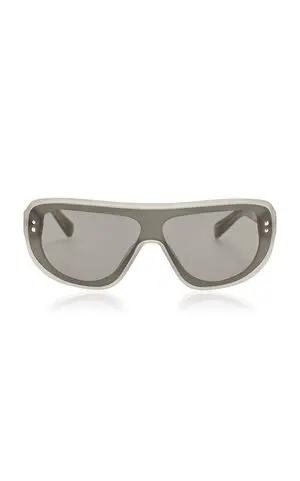 Jacquemus Square-frame Acetate Sunglasses - Grey