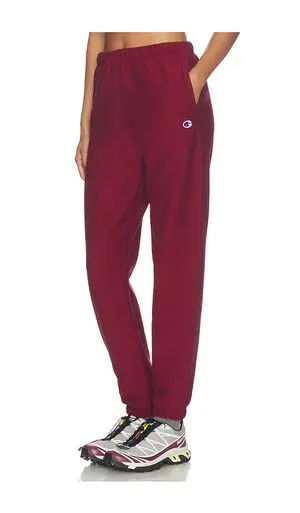 Champion Sweatpant In Burgundy