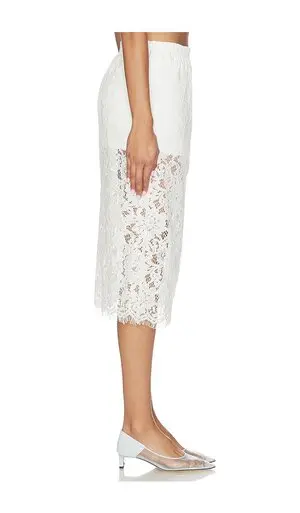 Rue Sophie Selora Lace Midi Skirt