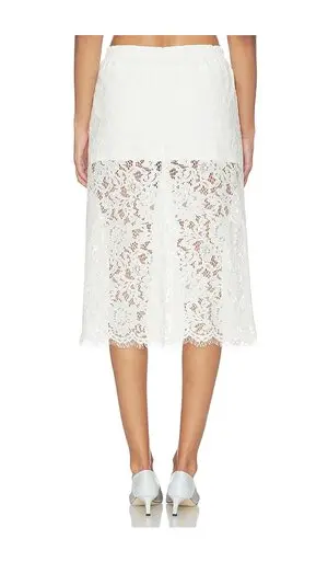 Rue Sophie Selora Lace Midi Skirt