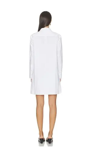 PERFECTWHITETEE Felicia Cotton Poplin Button Down Dress