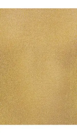 GUIZIO Estelle Backless Metallic Mini Dress - Gold